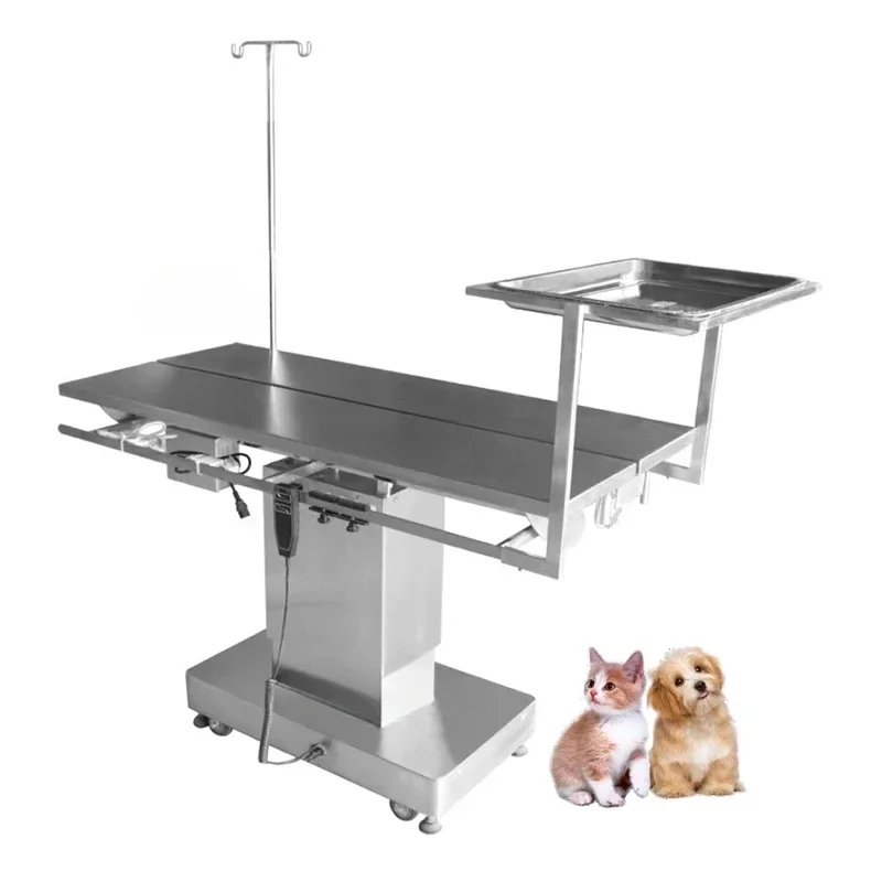 V-Top Surgical Electric Veterinary Operation Table 304 Stainless Steel ...