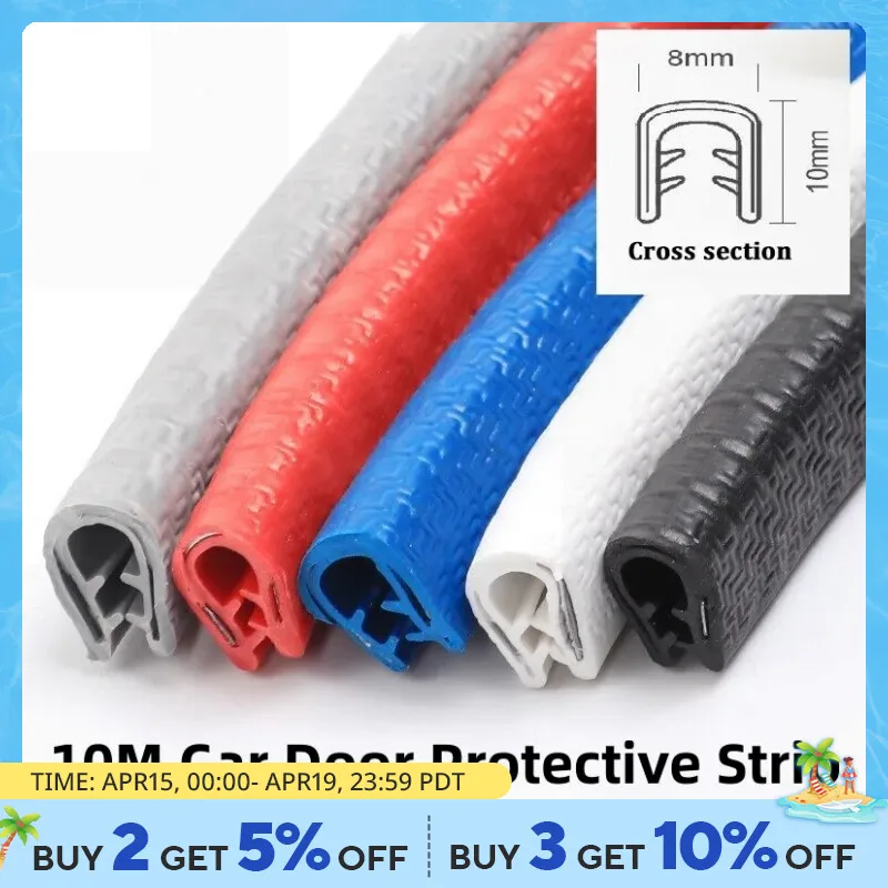 Car-Door-Protector-Edge-Scratch-Strip-Prote-o-Anti-Colis-o-Guarni-o-em ...