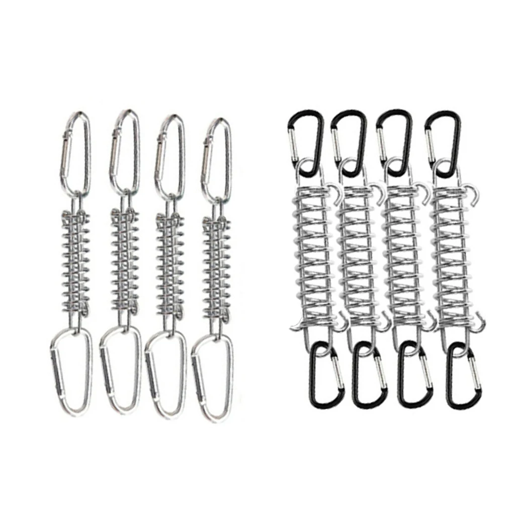 4-Pieces-Portable-Stainless-Steel-Tent-Tension-Spring-Buckle-Canopy ...