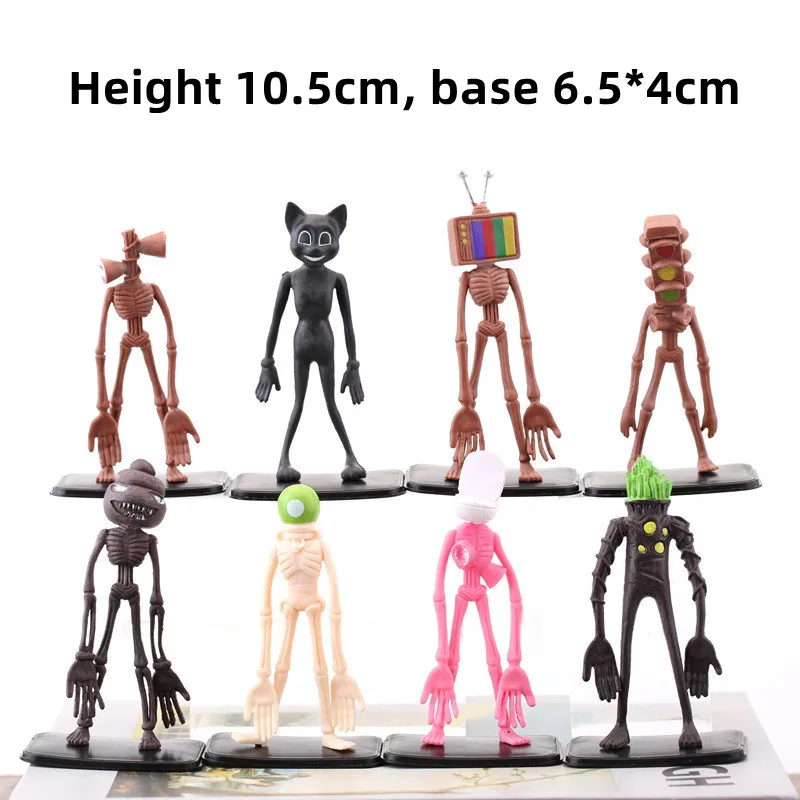 10cm-Cartoon-Sirenhead-Horror-Model-New-Siren-Head-Action-Figure-Toys ...