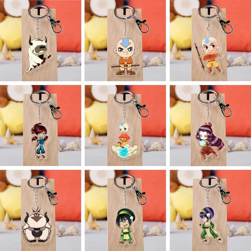Avatar-The-Last-Airbender-Keychain-Double-Sided-Acrylic-Key-Chain ...