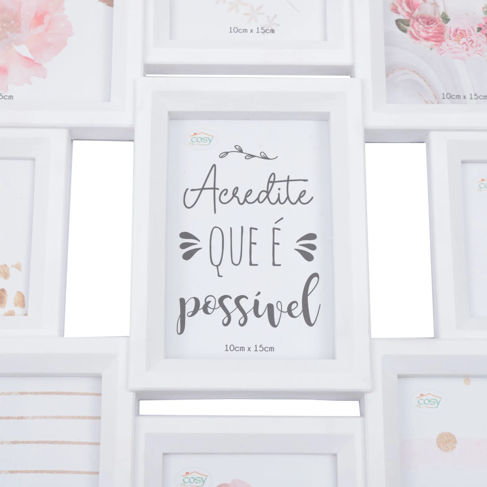 Round Collage Wall Photo Frame – In Touch Home Decor