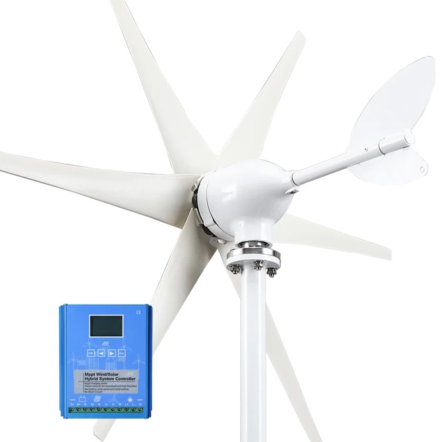 Wind Turbine generator Small domestic Kit 3KW Power 12v 24v 48v Off ...