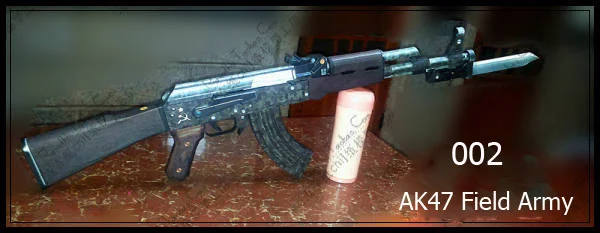 Paper Model Gun 1:1 Scale Ak 47 3D Puzzle DIY Educational Toy ...