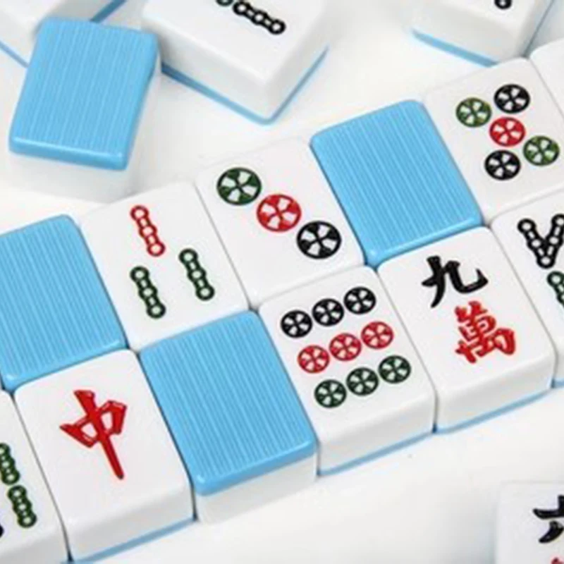 144pcs-Taiwan-Mahjong-Table-Board-Game-34mm-Household-Guangdong-Mahjong ...