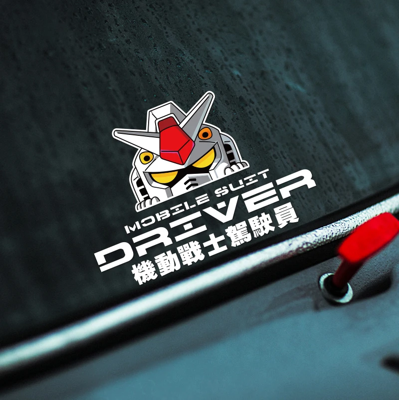 Gundam-Anime-Sticker-Cool-Car-Sticker-Waterproof-Sunscreen-Laptop ...