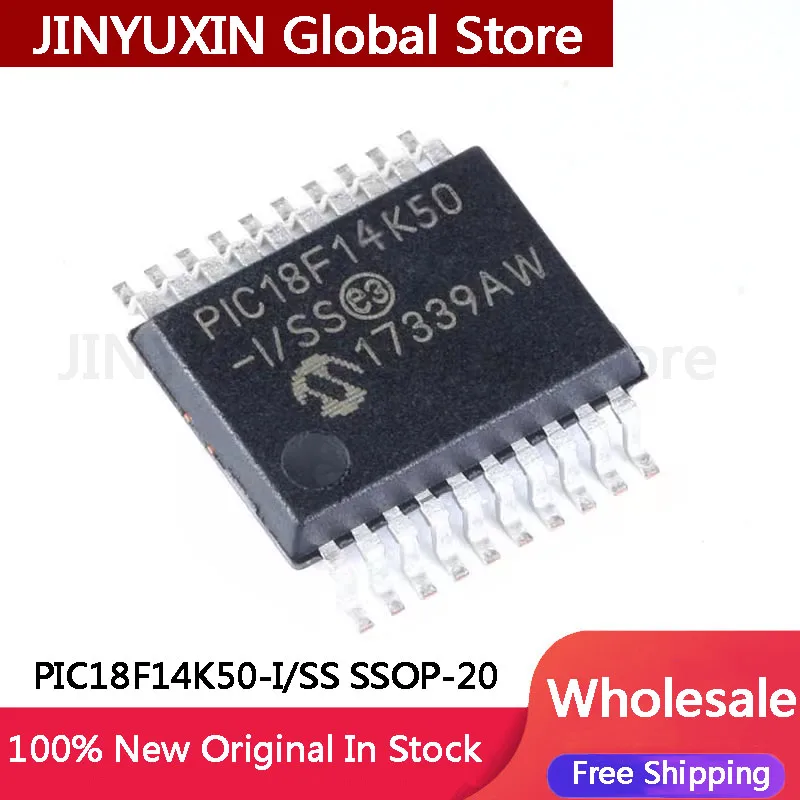Microcontrolador-de-circuito-integrado-chip-IC-paquete-SSOP20-original-PIC18F-piezas-SS ...