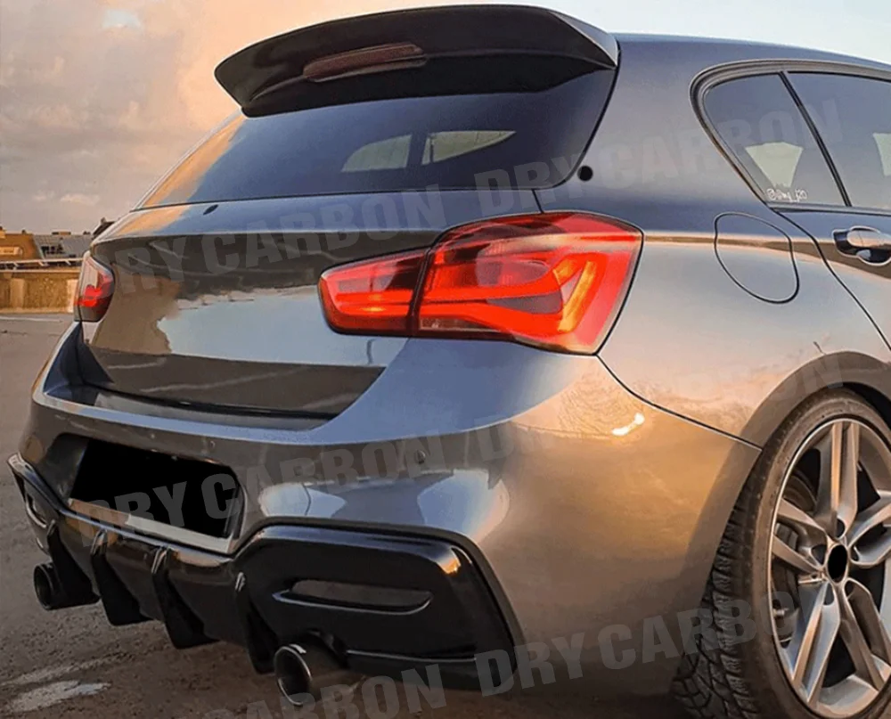 Car Rear Lip Diffuser Spoiler for BMW 1 Series M Sport F20 F21 M135i ...