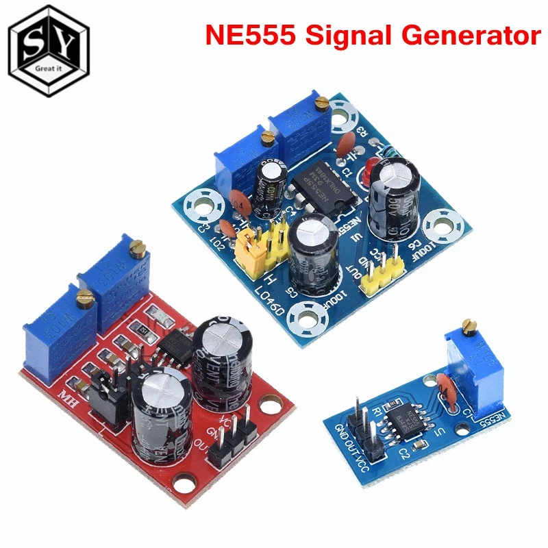 1pcs Ne555 Pulse Frequency, Duty Cycle Adjustable Module,square ...