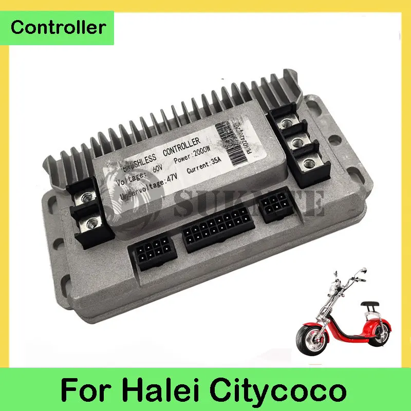 2000W Citycoco Motor Brushless Controller 60V 35A For Chinese Halei ...