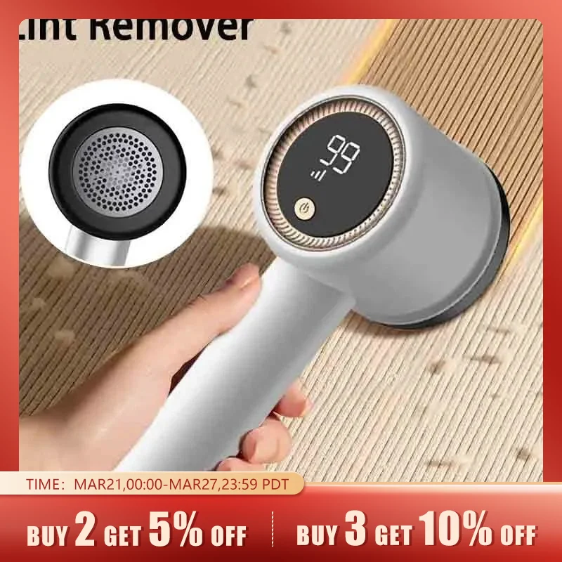 Lint Remover For Clothing Electric Pellet Fluff Sweater Fabric Shaver ...