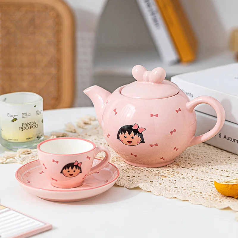 Pink Cartoon Teapot