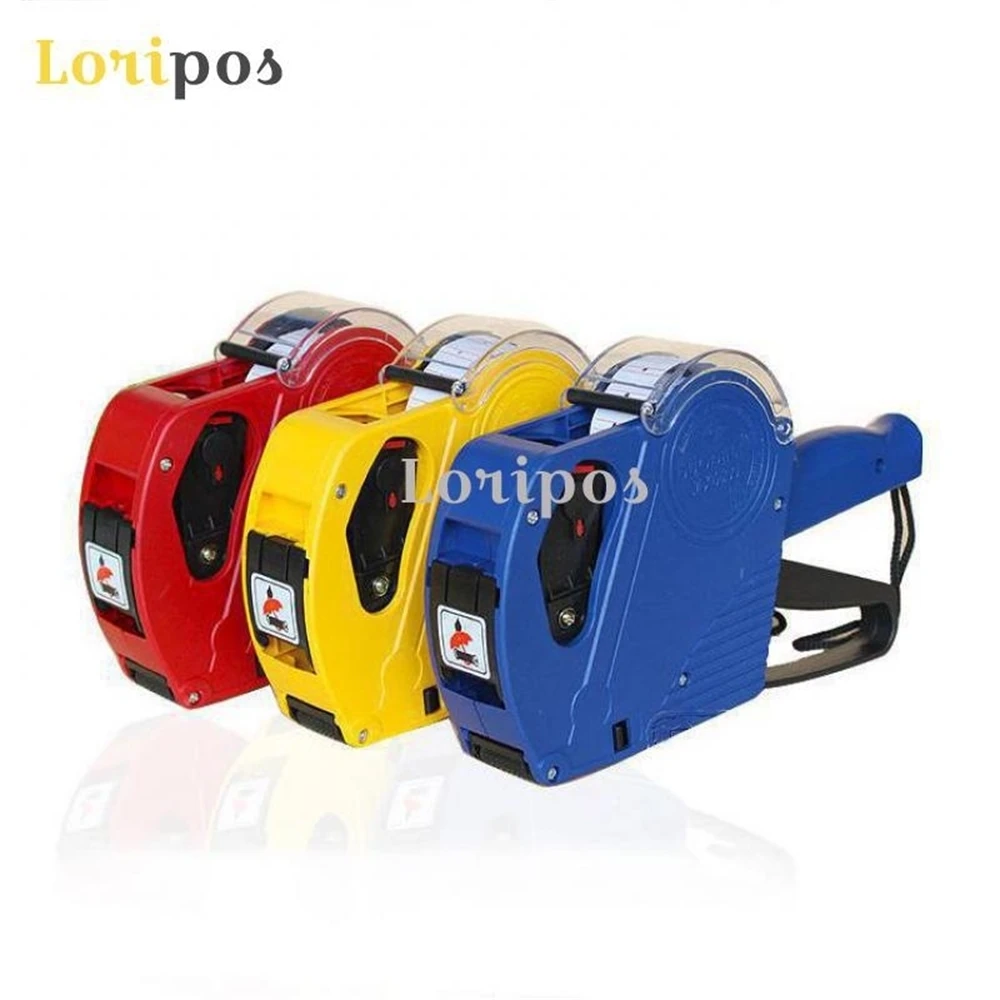 Plastic-Price-Labeller-1-Line-8-Digits-With-Label-Cover-Handheld ...