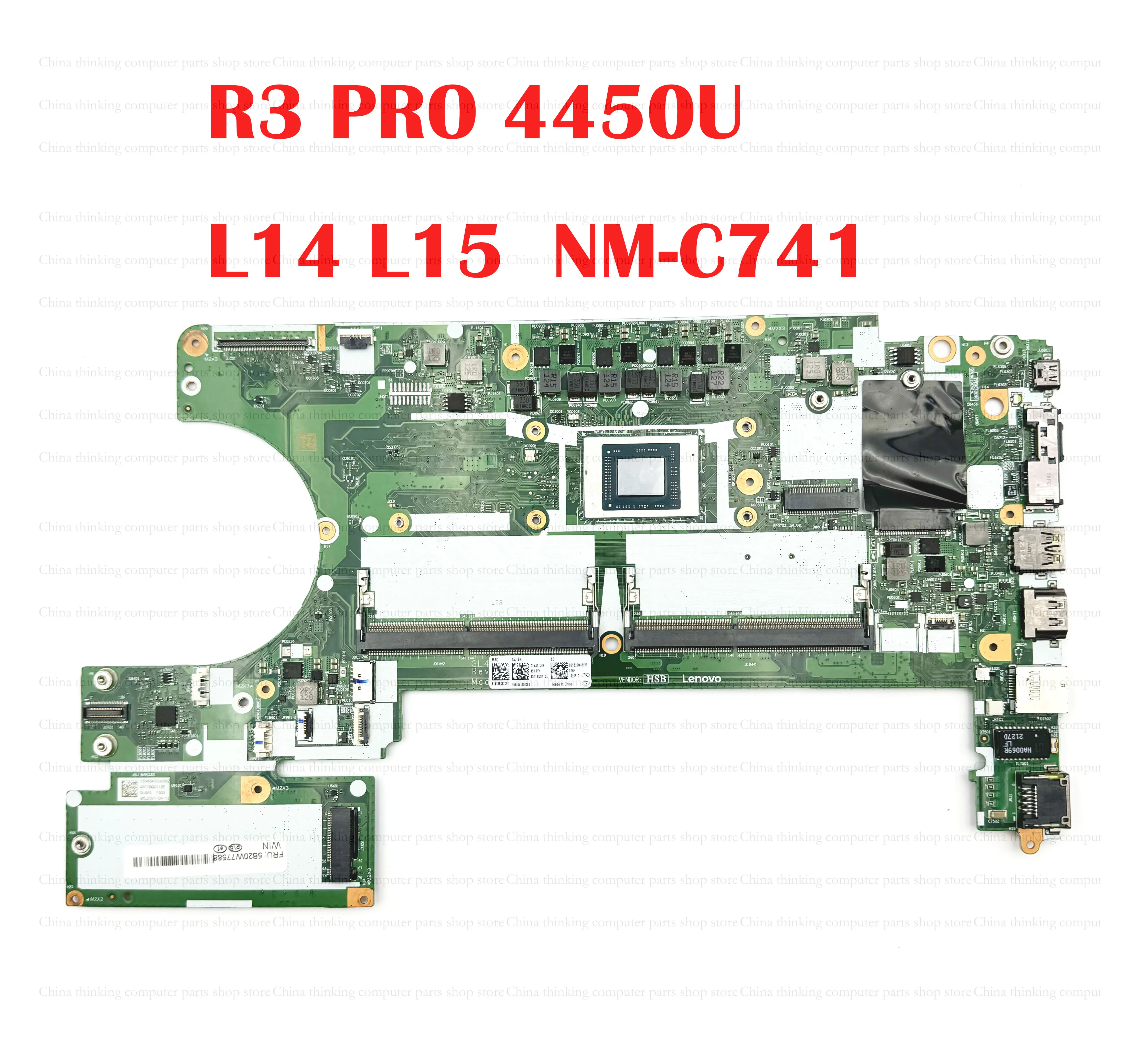 NM-C741-Mainboard-Motherboard-Mainboard-R3-4450U-UMA-For-Lenovo ...