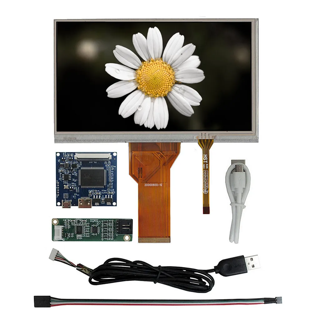 7-Inch-AT070TN94-LCD-Display-Screen-Digitizer-Touchscreen-Driver ...