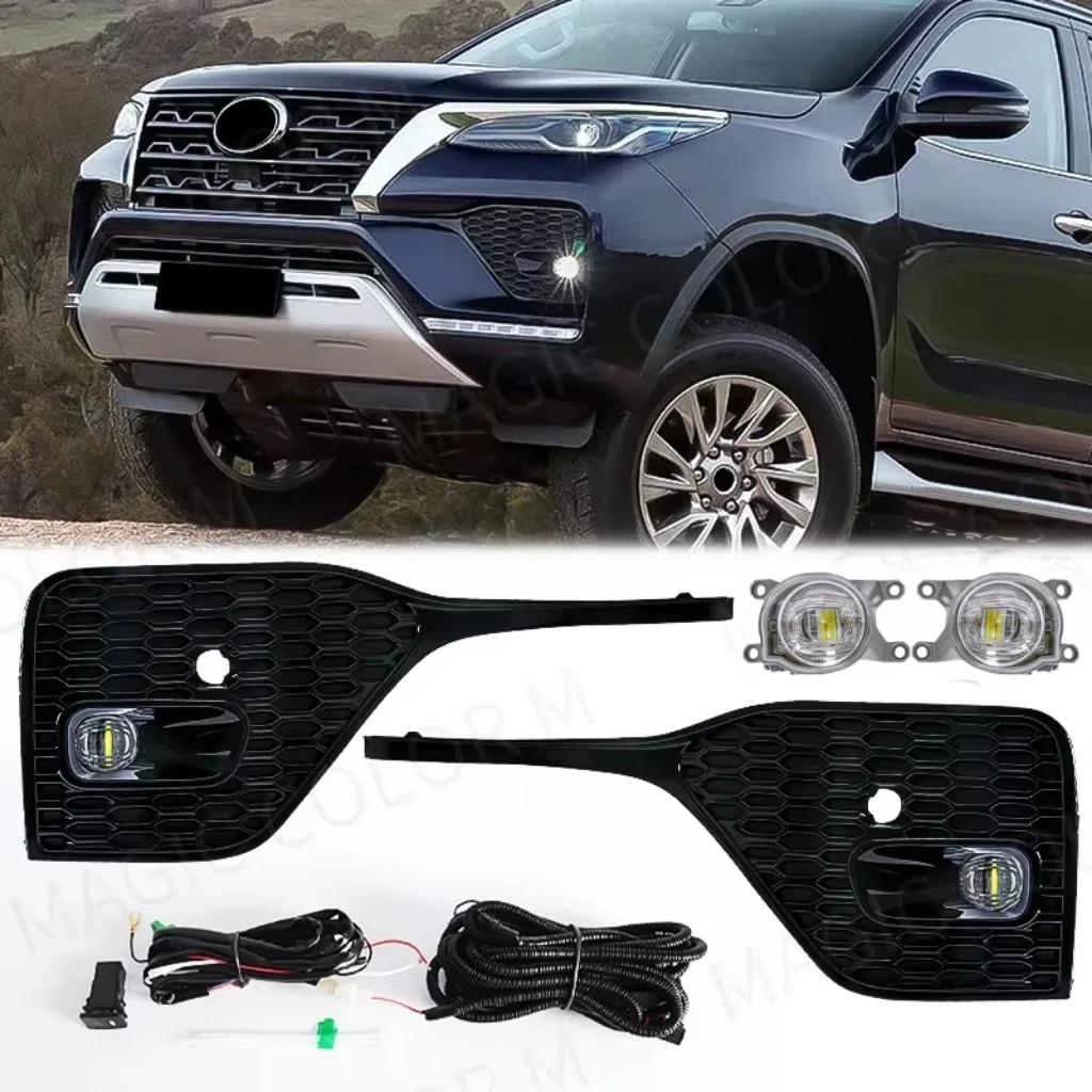Led Fog Light For Toyota Fortuner 2020 2021 Car Front Headlight ...