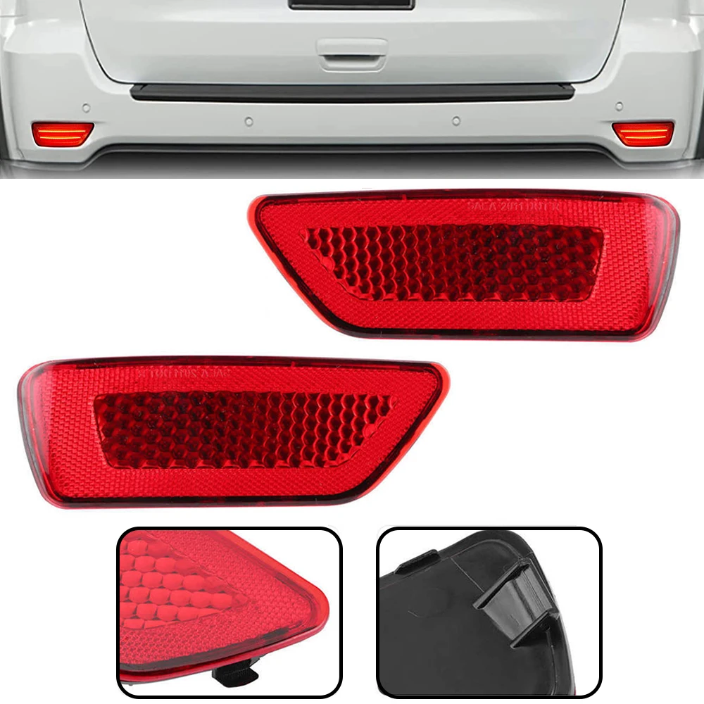 Rear-Bumper-Reflector-Light-For-Jeep-Grand-Cherokee-Compass-SRT8-2011 ...