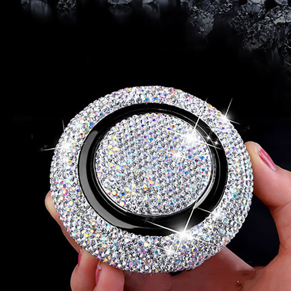 Luxury-Diamond-Car-Air-Freshener-Crystal-Flying-Saucer-Perfume ...