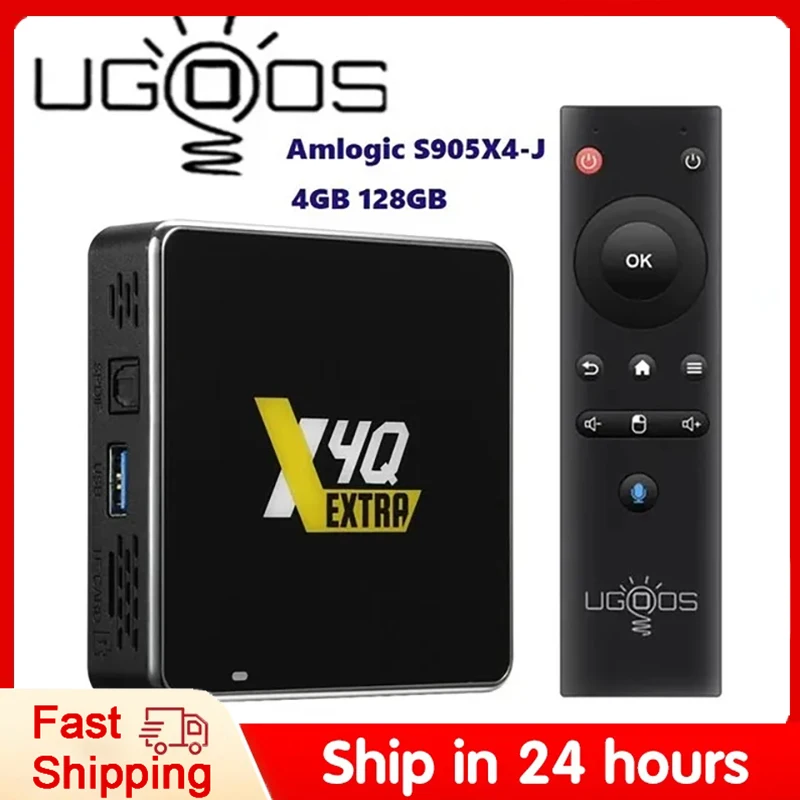 Ugoos-X4Q-Extra-X4Q-Pro-Smart-TV-Box-Android-11-4GB-128GB-Amlogic ...