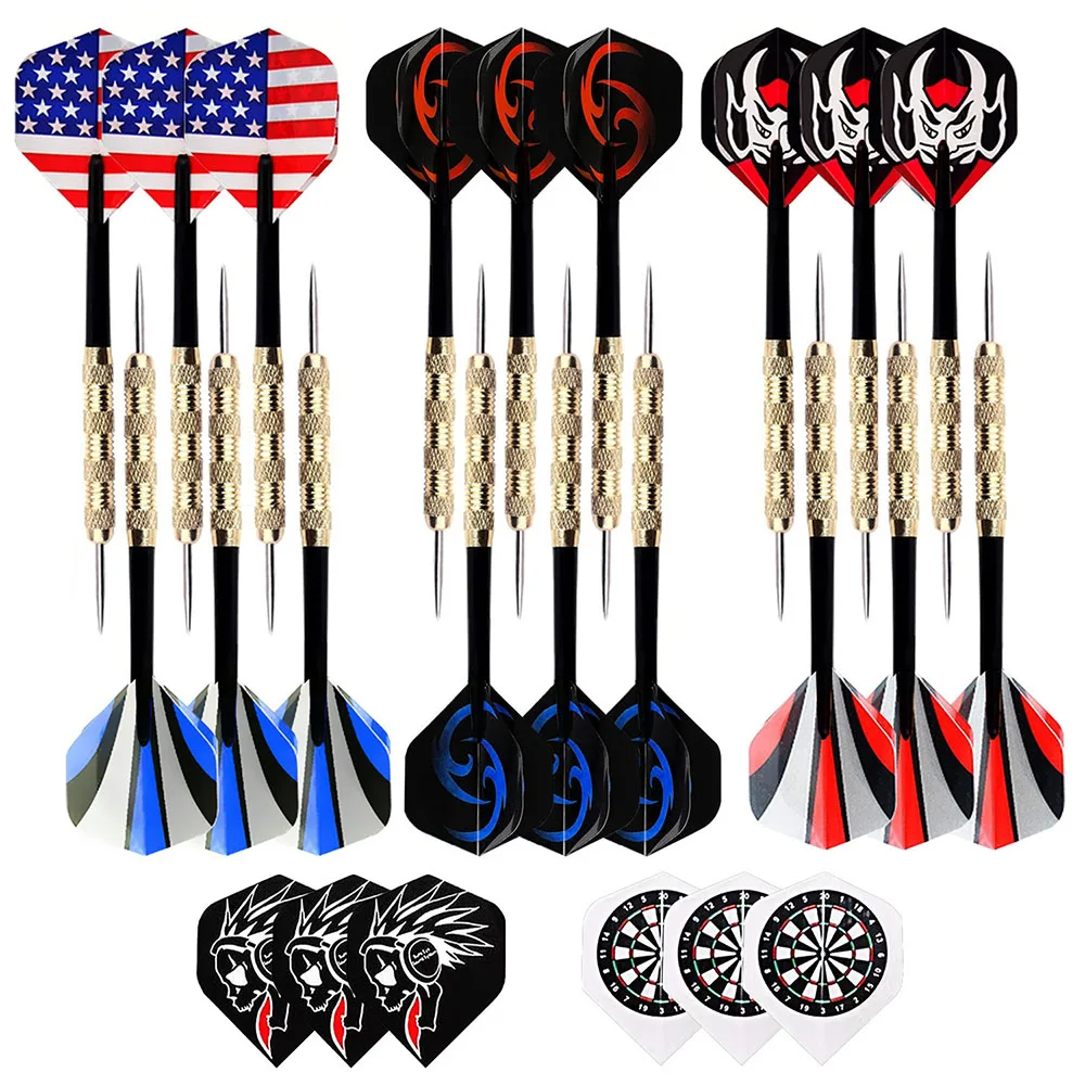 18pcs Iron Copper Plating Electronic Dart Needle with Protector ...