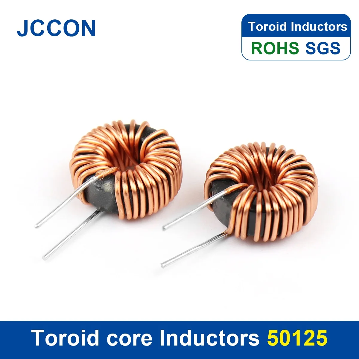 10pcs Toroid Core Inductors 50125 Winding Magnetic Inductance 5a 2.5a ...
