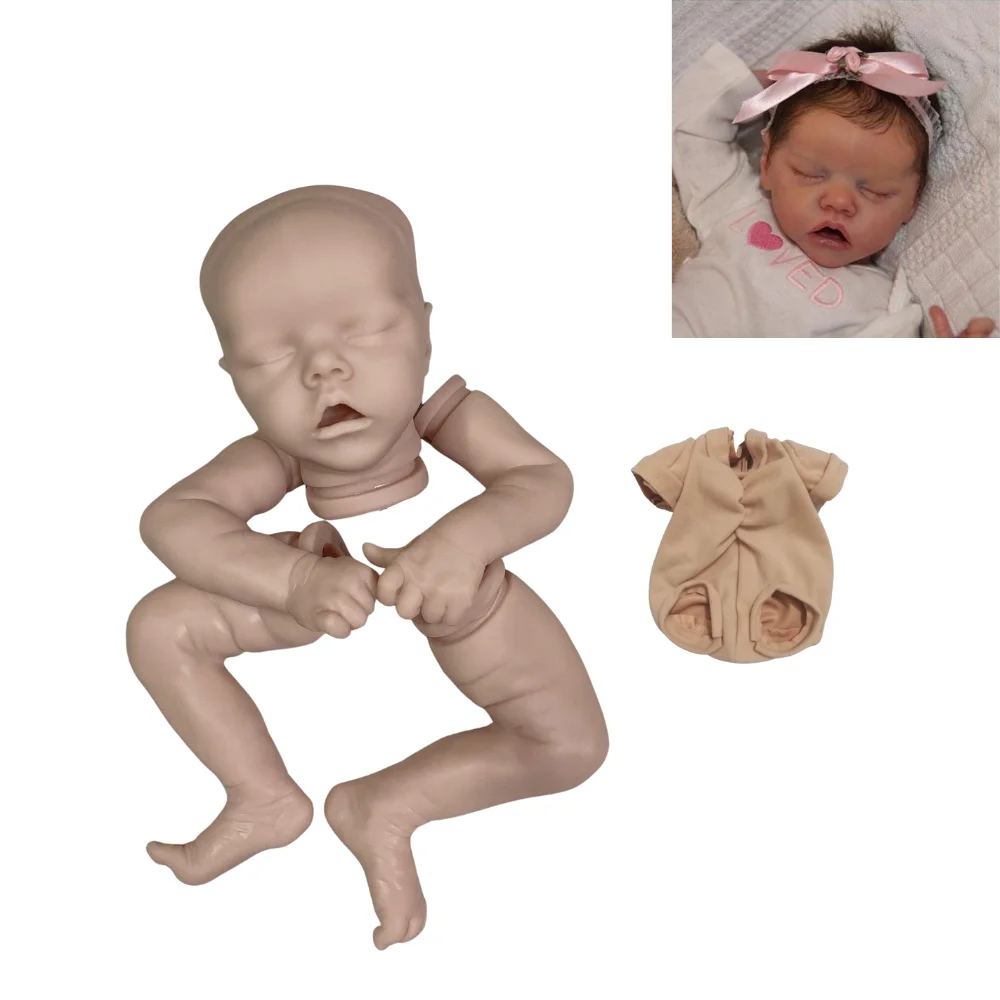 17 Inches Unpainted Reborn Doll Kit Twin A Newborn Reborn Doll Kits ...
