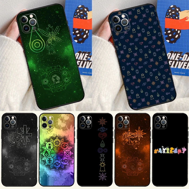 Cute Japan Anime Digimon Case For iPhone 13 12 Mini SE 2020 SE 2022 6S ...
