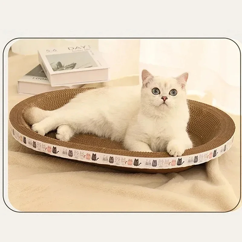 Cat-Scrapers-Corrugated-Cats-Scratcher-Wear-Resistant-Pet-Cat-Bed-Nest ...