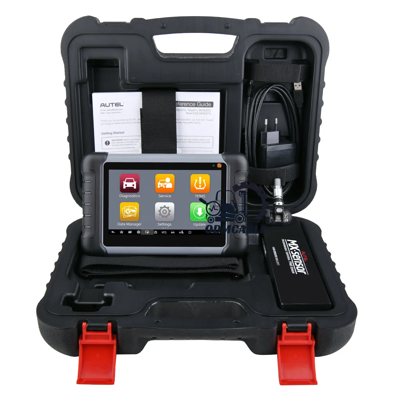 Autel MaxiPRO MP808TS PRO OBD2 Scanner Full System Car Diagnostic Tool ...