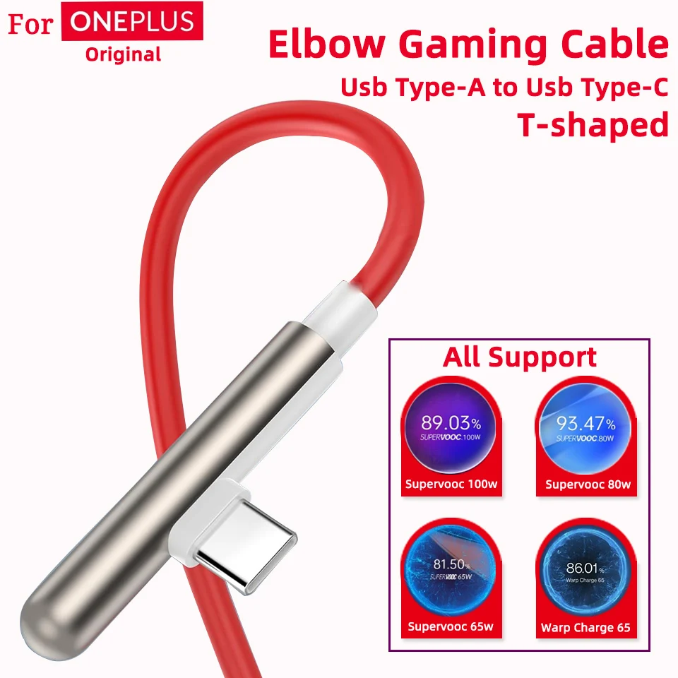 Oneplus-90-Degree-Game-Cable-Usb-Type-C-100w-80w-Supervooc-Cables-Quick ...