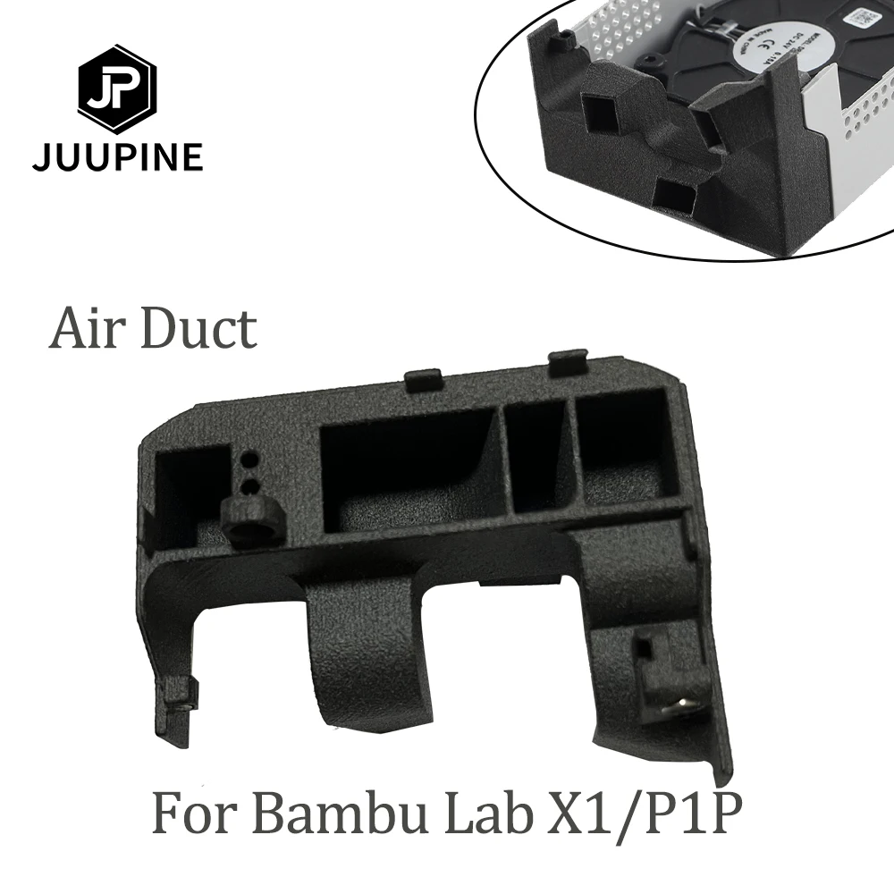 For-Bambu-Lab-P1P-X1-X1C-Upgrade-Nylon-Cooling-Fan-Duct-Fitting-For ...