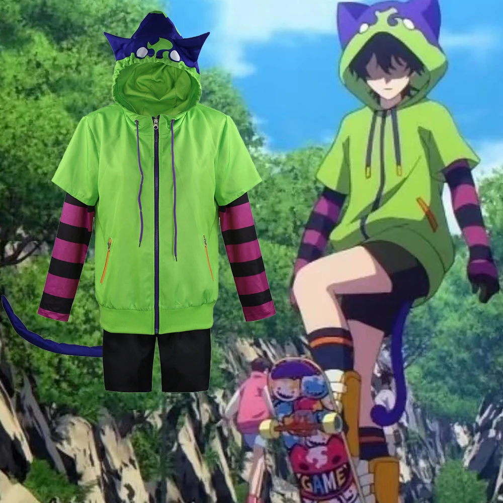 Halloween costume SK8 the Infinity Cosplay Costume Chinen Miya SK Eight ...