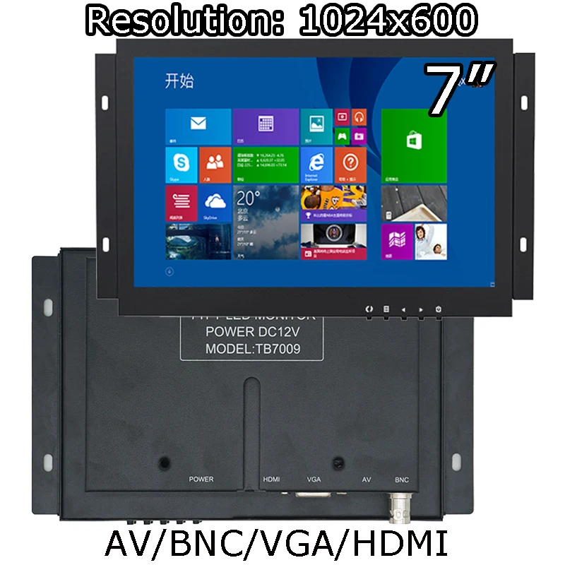7-Inch-1024x600-LCD-PC-Computer-Resistive-Capacitive-Touch-Screen ...