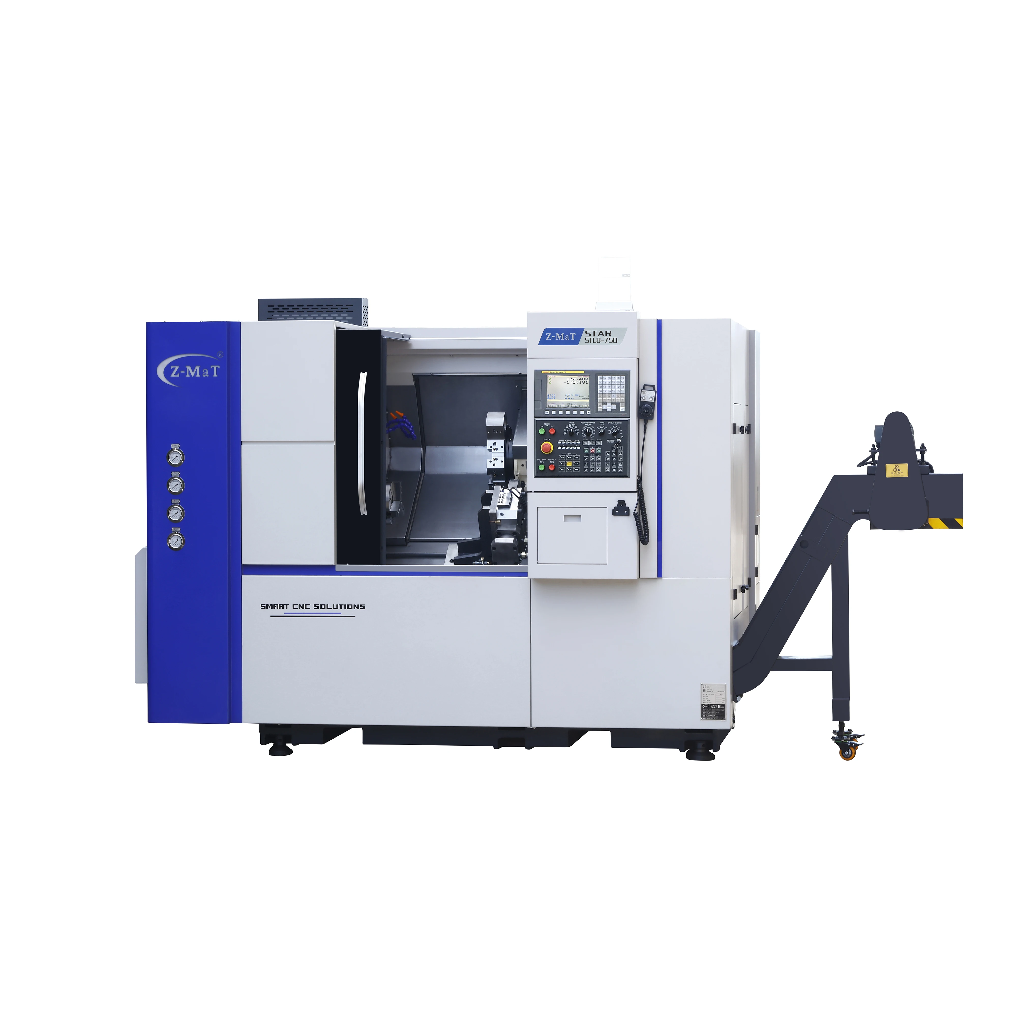 STL8-Plus-Heavy-Cut-Slant-Bed-8-Station-Turret-turning-center-cnc-lathe ...