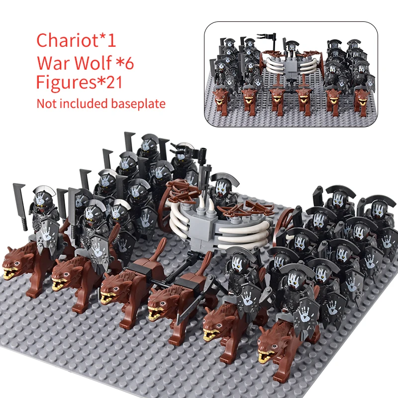 Lord Of The Rings Uruk Hai Army From The Movie