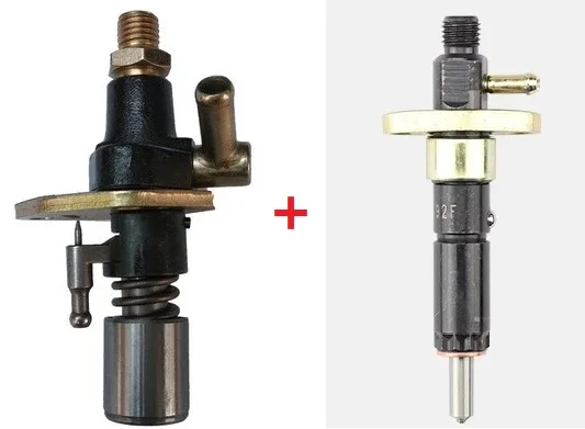 Free Shipping 192F 192FA Injection Pump And Nozzle Together Nozzel ...