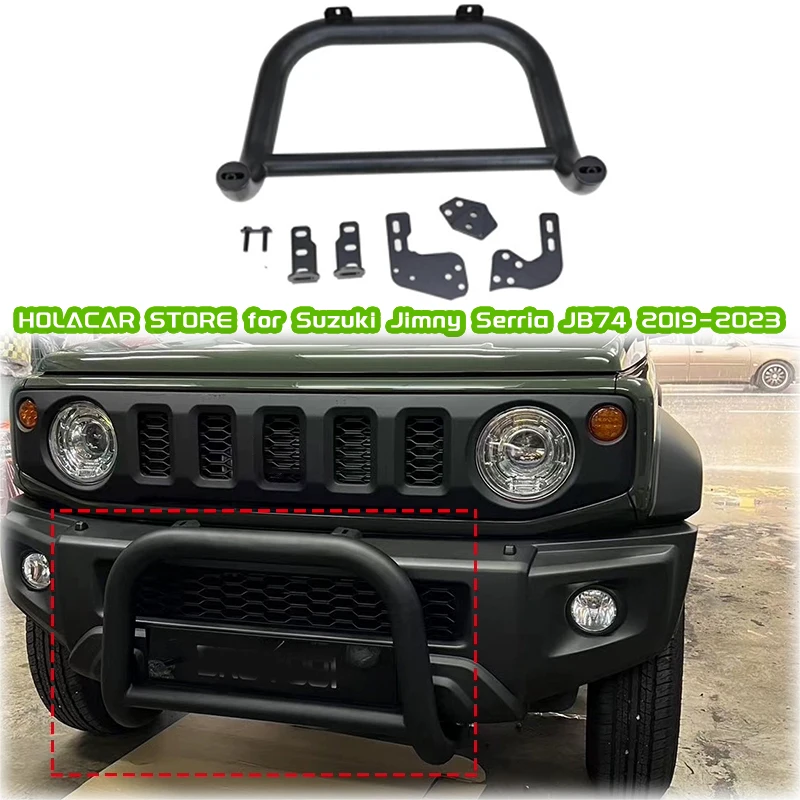 Car Front Bumper Grill Guard Bull Bar without Winch for Suzuki Jimny ...