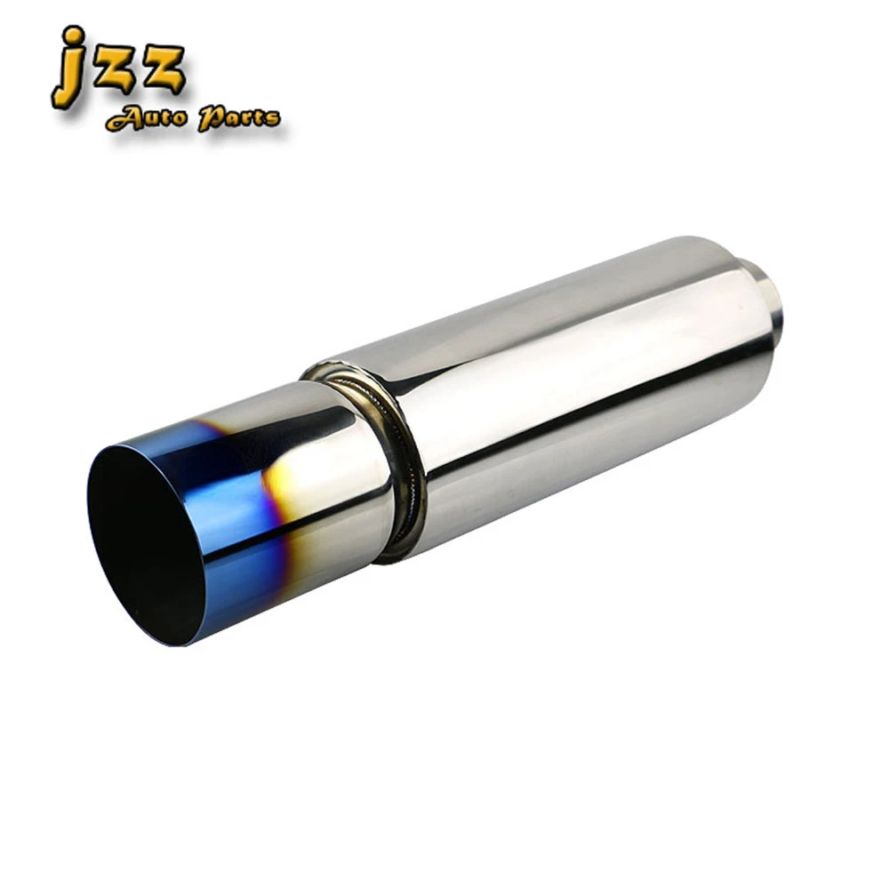 Universal-Stainless-Steel-Car-Exhaust-Muffler-Intel-76mm-3-Outlet-114mm ...