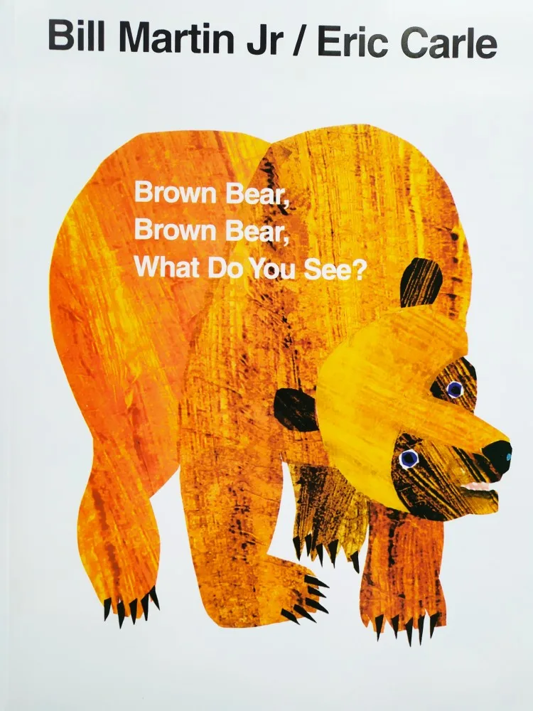 Brown Bear, What Do You See? kids educational English Picture book ...