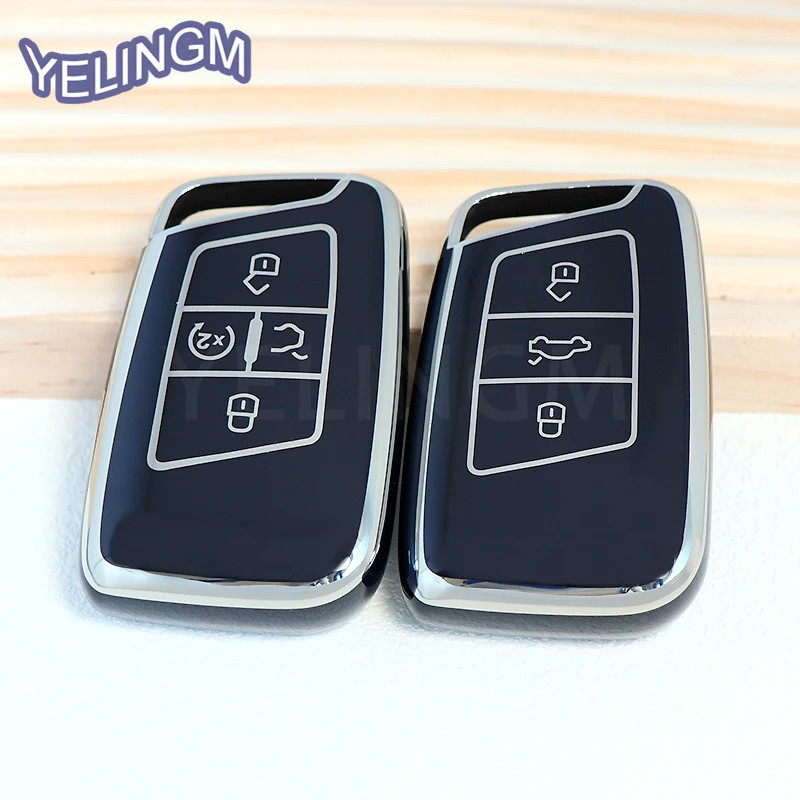 3-5-Buttons-Remote-Key-Car-Key-Case-Cover-for-Volkswagen-Tiguan-2020 ...
