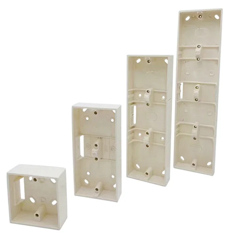 86-Type-Bottom-Box-For-Switch-Socket-Exposed-PVC-Wire-Slot-Thickened ...