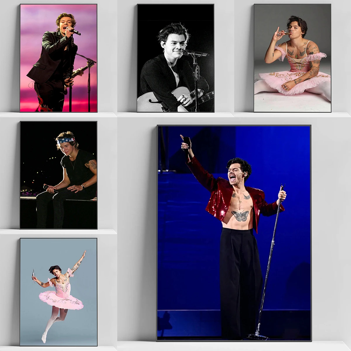 Famous-H-Harris-Singer-S-Styles-Poster-Posters-for-Wall-Decor ...