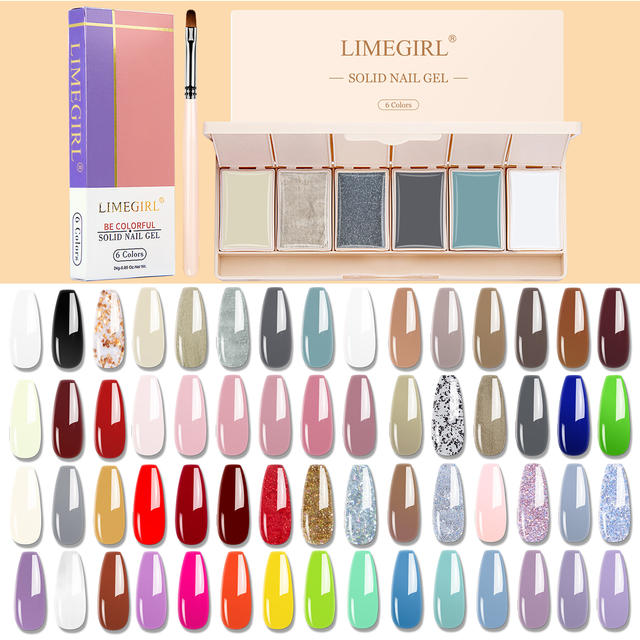 58 Colors Limegirl Macaroon Professional Gel Polish Set - Limegirlstore