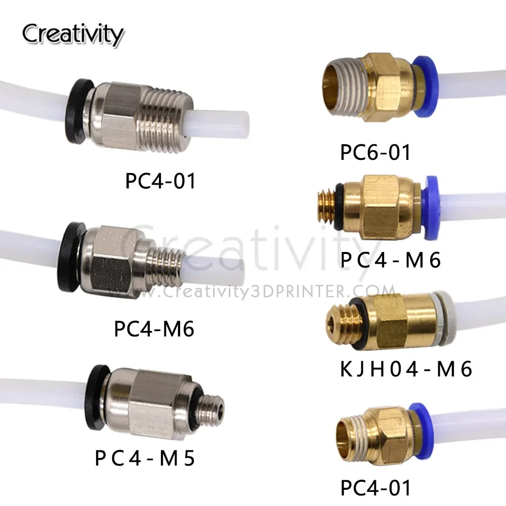 Creativity-3D-PC4-M6-PC4-M5-PC4-01-PC6-01-Pneumatic-Straight-Connector ...