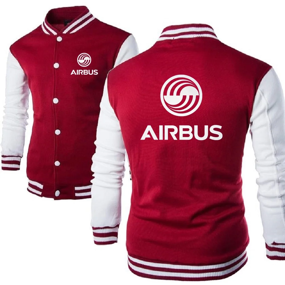 AIRBUS AVIATION Flight Jacket Airbusfan A320 Men Baseball Jackets ...
