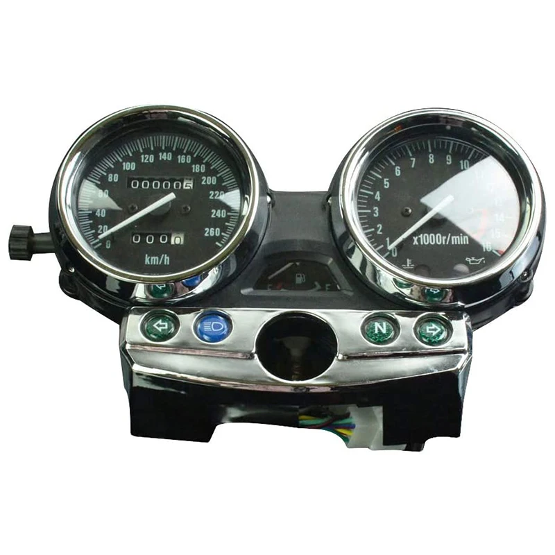 Motorcycle-Speedometer-Tachometer-Odometer-Gauge-Cluster-Meter-For ...