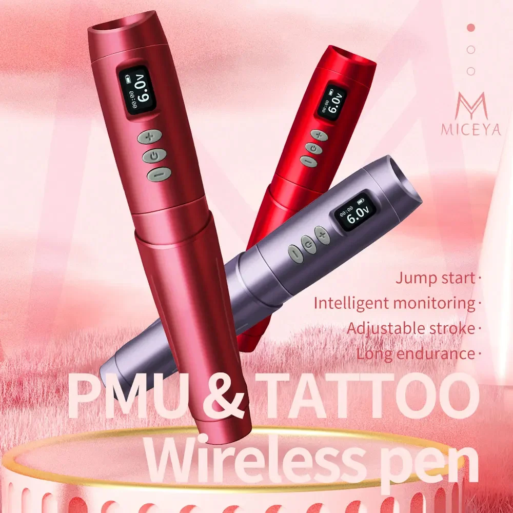 MICEYA-Wireless-Tattoo-Machine-Eyebrow-Tattoo-Pen-Machine-PMU-Battery ...