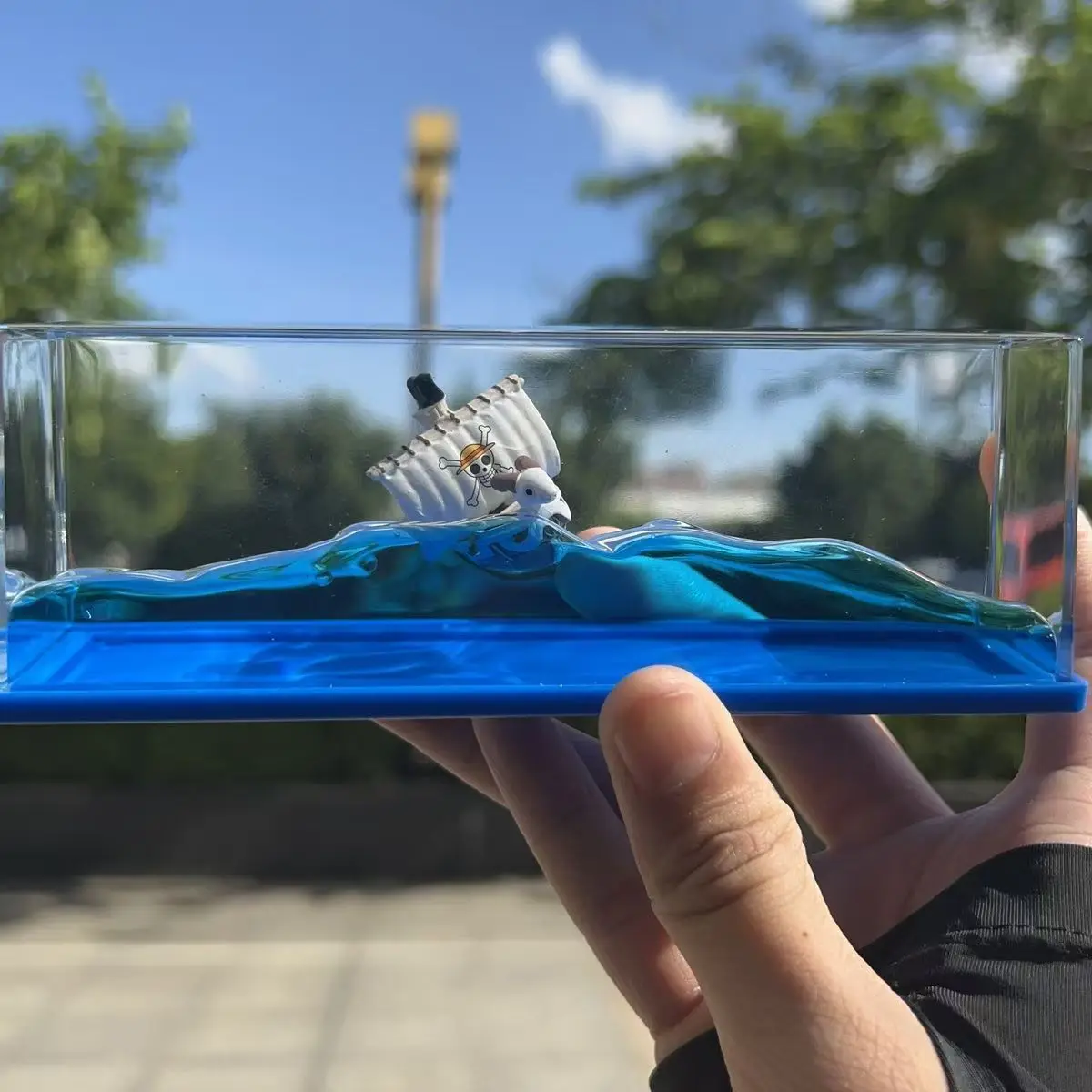 Figura de barco de One Piece, Luffy, Thousand Sunny, Going Merry Boat ...