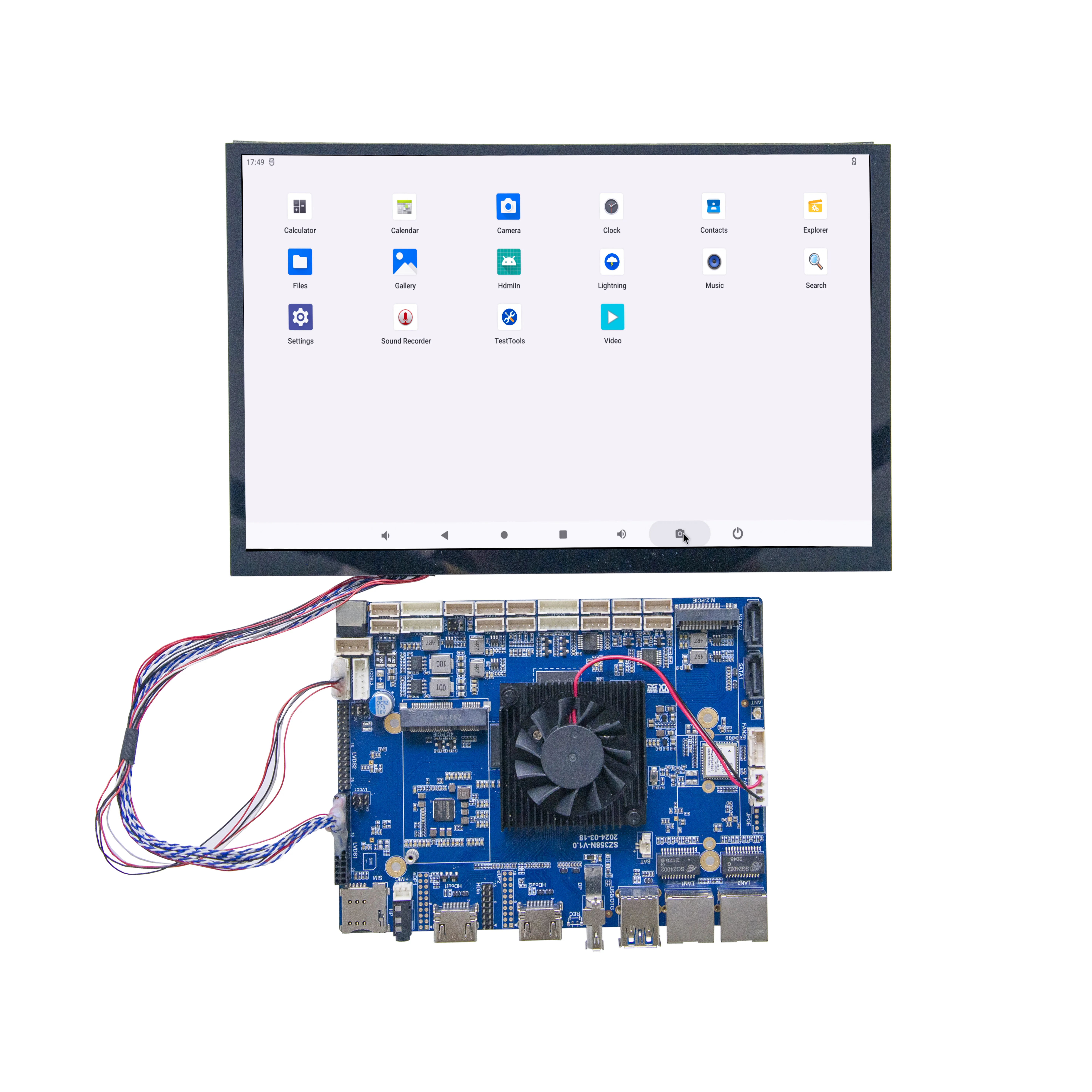 Rockchip RK3588 Octo Core Mini Smart Motherboard Board Android 12 IoT ...
