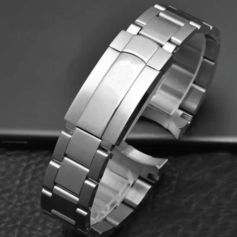 Pulseira-de-rel-gio-em-a-o-inoxid-vel-para-homens-904L-pulseira-Rolex ...